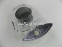 China Clear Small Glass Perfume Bottles , Empty Perfume Bottles Color Coating for sale