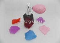 China Unique Design Glass Empty Bottles For Perfume Cosmetic With Pump Sprayer for sale