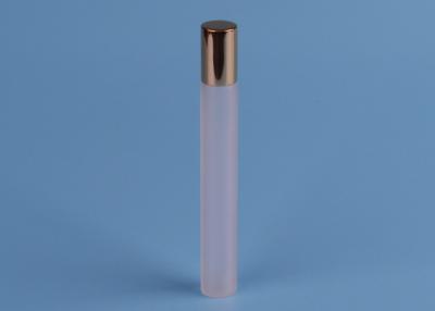 China Cylinder Eye Cream Lass Perfume Bottles 10ml Roll On Frosted for sale