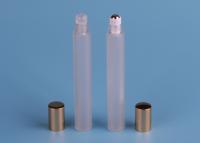 China Cylinder Eye Cream Lass Perfume Bottles 10ml Roll On Frosted for sale