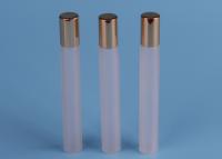 China Cylinder Eye Cream Lass Perfume Bottles 10ml Roll On Frosted for sale