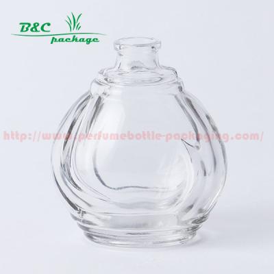 China Silkscreen Printing Frosting Decorative Glass Bottles , Neck Size FEA 20 mm for sale