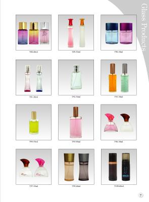 China 50 ML Frosting Decorative Glass Bottles With Surlyn Caps And Perfume Pump for sale