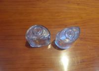 China 100ML Electro-plated Perfume Glass Bottle with ABS Plastic Cap and FEA 15 MM Pump for sale