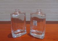 China 100ML Electro-plated Perfume Glass Bottle with ABS Plastic Cap and FEA 15 MM Pump for sale