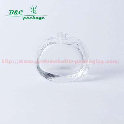 China 50ML Hot Stamping Color Coating Perfume Glass Bottles of Neck Size FEA15 mm for sale