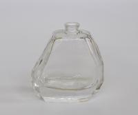 China 50ML Silkscreen Printing Frosting Perfume Glass Bottles for sale