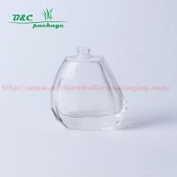 China 50ML Silkscreen Printing Frosting Perfume Glass Bottles for sale