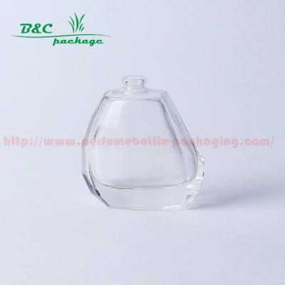 China 50ML Silkscreen Printing Frosting Perfume Glass Bottles for sale