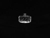 China Customized 100ml Appliqué Clear Perfume Glass Bottles and Jars for sale