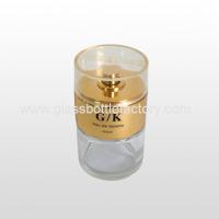 China Perfume Glass Bottle With Gold Cap for sale