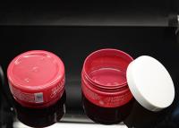 China Red Eco Cosmetic Cream Containers PET Beauty Product Packaging for sale
