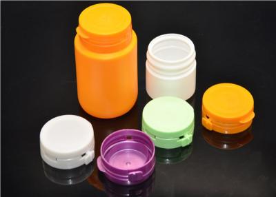 China PE Plastic Medicine Bottles Capsule / Pill Pharmaceutical Containers With Lids for sale