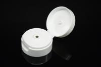 China injection Cosmetic Tube Packaging Cosmetic Bottle Caps in white for sale