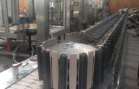 China Glass Bottle Reverse Automatic Sterilizer For Hot Filling Line for sale