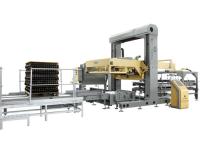 China Automatic Empty Bottle Depalletizer, Juice / Beer Glass Bottle Packaging Machine for sale