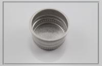 China PE foam liner Aluminum Screw Caps for PET preforms / glass tubes , glass bottle caps for sale