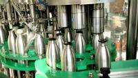 China Glass Bottle Soda Water / Soft drink Filling Machine With PLC Control for sale