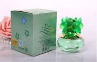 China Flower Glass Bottle Customized Perfume Scent 45ML , Eau De Toilette for sale
