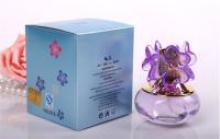 China Flower Glass Bottle Customized Perfume Scent 45ML , Eau De Toilette for sale