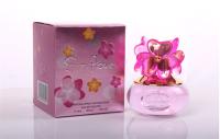 China Flower Glass Bottle Customized Perfume Scent 45ML , Eau De Toilette for sale