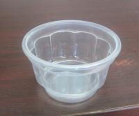 China Disposable Yogurt cups，disposable plastic salad cups 130ml for sale