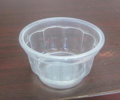 China Disposable Yogurt cups，disposable plastic salad cups 130ml for sale