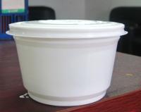 China 10oz disposable Salad cups，disposable plastic ice cream cups 300ml for sale