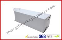 China E Flute Custom Cup Corrugated Paper Box , White / Brown Carton Packing Boxes in Market for sale