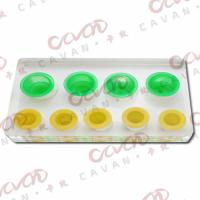 China CE Approved Stainless Steel / Plastic Tattoo Ink Cup Holder With Different Shapes for sale