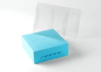 China 0.2mm - 0.35mm Clear Plastic Boxes , Transparent Plastic Chocolate Boxes With Bottom for sale