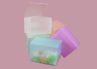 China Customized Rectangular Boxes Packaging Clear Plastic Candy Containers for sale