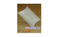 China Mini Foldable Clear Plastic Boxes For Scarf Packaging / Clear Plastic Pillow Boxes for sale