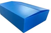 China Collapsible Corrugated Plastic Sheets , Waterproof Corrugated Plastic Boxes for sale