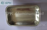 China Disposable Baking aluminum foil dishes / foil takeaway containers for sale