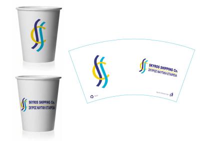 China Personalized Printed Paper Cups , High Capacity Paper Soup Cups for sale