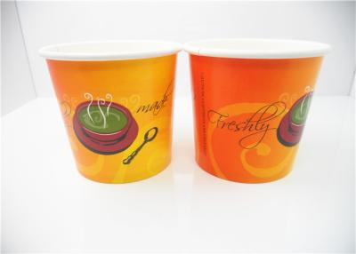 China Personalized 16oz Paper Soup Bowls Disposable Take Out Containers With No Toxic for sale
