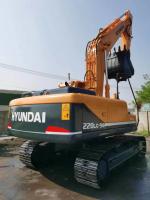 China Used 22t Hyundai R220LC-9s Crawler Excavator Secondhand Hydraulic Track Digger for sale