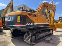 China Used 22t Hyundai R220LC-9s Crawler Excavator Secondhand Hydraulic Track Digger Medium Original Korea Construction Machinery for sale