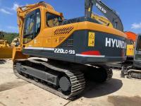 China Used 22t Hyundai R220LC-9s Crawler Excavator Secondhand Hydraulic Track Digger Medium Original Korea Construction Machinery for sale