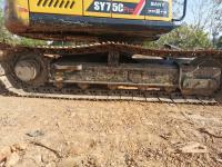 China Used 7.5 Ton Sany Sy75c Crawler Excavator Secondhand Track Digger Sy75c Chinese Brand with Low Hours for sale