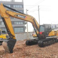 China Used Contruction Machinery Sany Sy215 Secondhand Track Digger Original Crawler Excavator for sale
