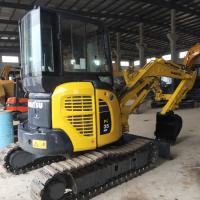 China Used Track Digger 3.5 Ton Crawler Mini Komatsu PC35 Secondhand Original Excavator for sale