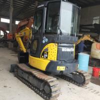 China Used Track Digger 3.5 Ton Crawler Mini Komatsu PC35 Secondhand Original Excavator for sale