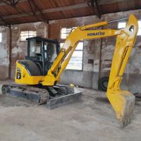 China Used Track Digger 5 Ton Crawler Mini Komatsu PC50 Secondhand Original Excavator for sale