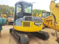 China Used Komatsu Excavator PC78us with Thumb and Rubber Track Secondhand Digger 7-8 Ton Mini Excavator Japanese Brand for sale