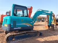 China Secondhand Mini Track Digger Chinese Brand Sunward Swe60e Used Crawler Excavator New Cheap for sale
