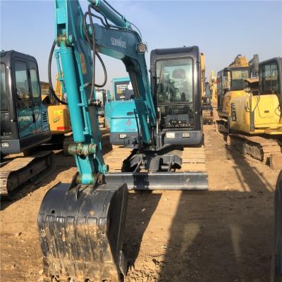 China Secondhand Mini Track Digger Chinese Brand Sunward Swe60e Used Crawler Excavator New Cheap for sale
