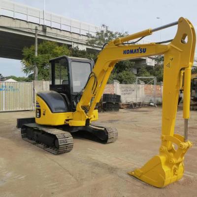 China Used Track Digger 5 Ton Crawler Mini Komatsu PC50 Secondhand Original Excavator for sale