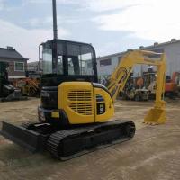 China Used Track Digger 5 Ton Crawler Mini Komatsu PC50 Secondhand Original Excavator for sale